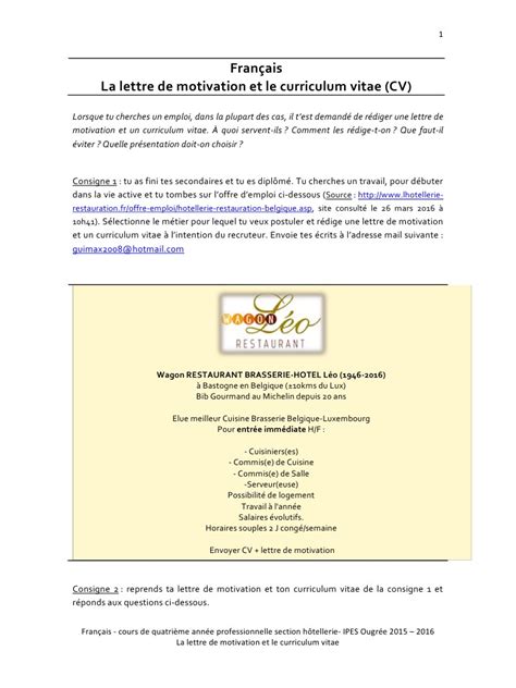 Faut il écrire curriculum vitae sur un cv laboite cv fr