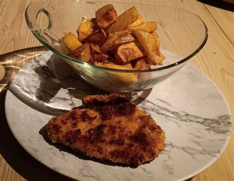 Escalopes de poulet panées à l Air Fryer La Cuisine de Mamounette