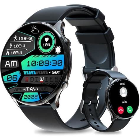 Montre Connectée Homme Femme Avec Appel 1 39 Amoled Display