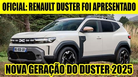 NOVO RENAULT DUSTER 2025 FOI APRESENTADO OFICIALMENTE INTERIOR DE