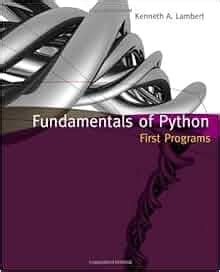 Fundamentals Of Python First Programs Introduction To Programming