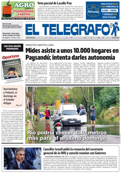 Edici N Diario El Tel Grafo