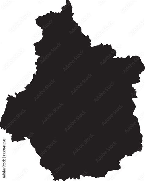 Centre Val De Loire Maps For Design Blank White And Black Backgrounds