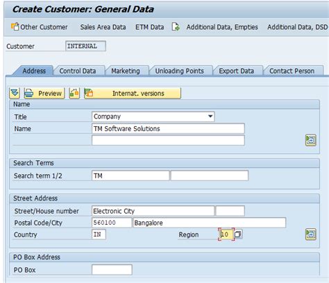 Sap Customer Master Company Code Data Table Brokeasshome