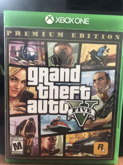 GRAND THEFT AUTO V Premium Online Edition Microsoft Xbox One GTA 5