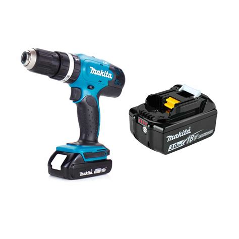 KIT Rotomartillo 1 2 DHP453X10 Batería 18V 3 0A BL183 Makita