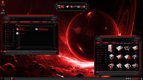 Alienware Darkstar Premium Skinpack For Windows And Theme For