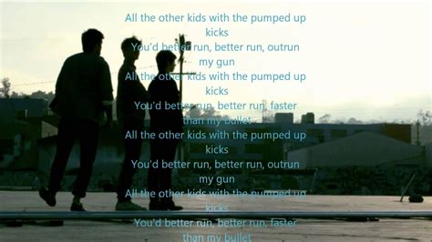 Foster The People Pumped Up Kicks Lyrics Youtube