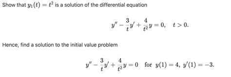 can someone please check if my proof answer to the following initial value problem odes is
