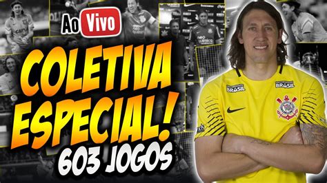 Direto Do Ct Coletiva Especial C Ssio Jogos Ao Vivo Youtube