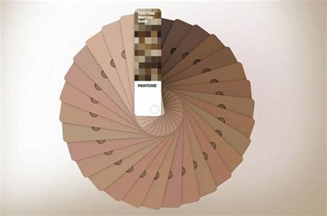 Pantone Skintone A Escala De Cores Humanas Skin Tone Shades Color The