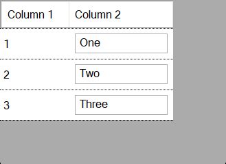 C Set A DataGridView Cell Border Style To Selected Column Only