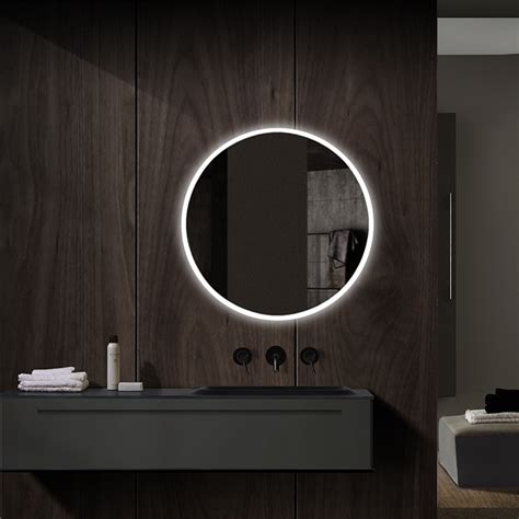 Espejo led baño redondo retroiluminado GAMMA CRISTALED Medida GAMMA Ø50