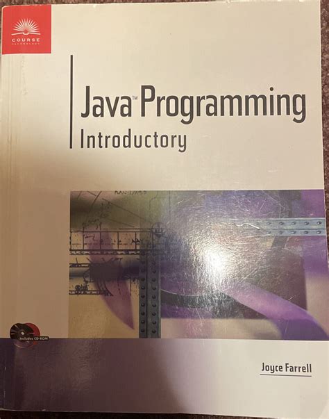 java programming by joyce m farrell 1998 trade paperback for sale online ebay