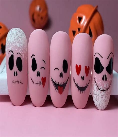 Create Spooky Characters For Halloween Nails Halloween Nail Art