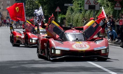 La Ferrari P Hypercar C L Bre Son Triomphe Du Mans Maranello