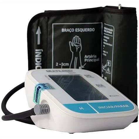 Aparelho De Pressão Digital De Braço Automático HC206 Multilaser