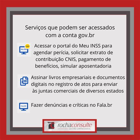 Por Que Criar Uma Conta No Gov Br Rocha Consulte