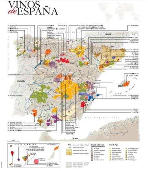 Todas Las Denominaciones De Origen De Vinos Espa A Vinowin