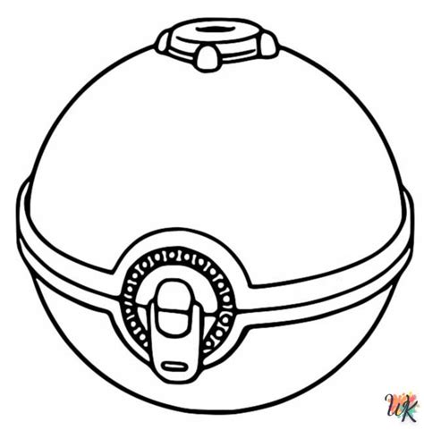 40 Dibujos Para Colorear Pokeball Descarga Gratuita