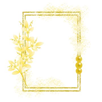 Rectangle Golden Frame Hd Transparent Rectangle Golden Frame With