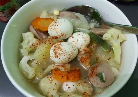 Resep Sup Telur Puyuh Bakso Sosis Oleh Putri Susiyandari Cookpad