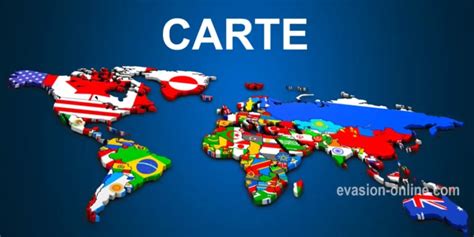 Carte Du Monde Voyage Carte Plan