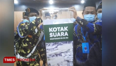 Penampakan Kotak Suara Untuk Pemilihan Ketum PBNU Di Muktamar Ke 34 NU