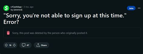 How To Fix Sorry Youre Not Able To Sign Up At This Time On Cash App