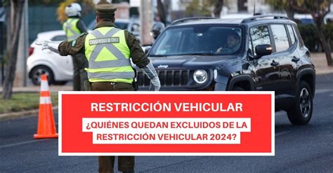 Calendario De Restricci N Vehicular En La Regi N Metropolitana