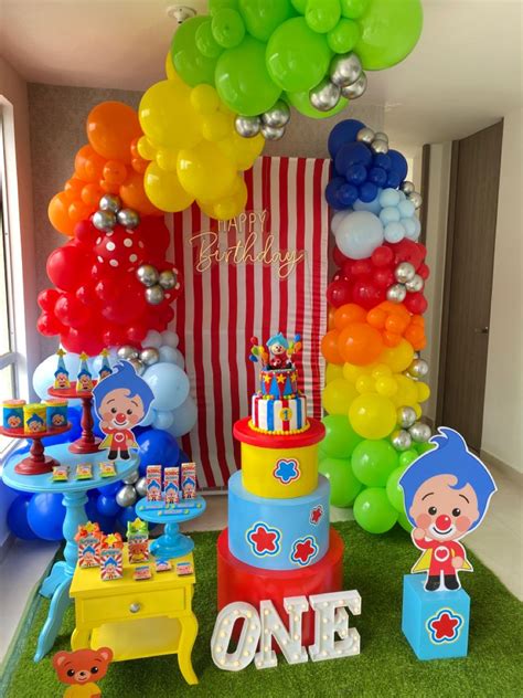 Realizamos una hermosa decoración de plim plim fue algo muy pequeño