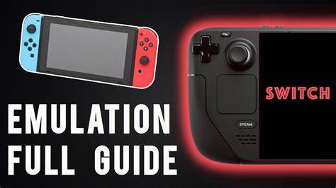 Steam Deck EmuDeck Nintendo Switch Emulation Guide YuZu Emulator