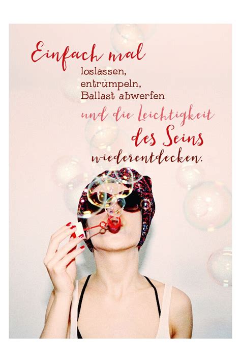 Postkarte Lebensweisheit Spruch Einfach mal loslassen entrümpeln