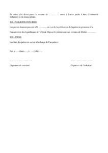 Mod Le Type De Lettre De Compromis De Vente D Un Bien Immobilier