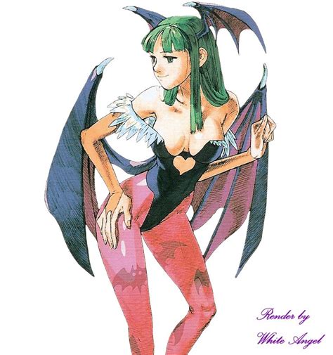 MvC2 Morrigan Aensland Render By Https Deviantart