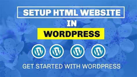 🔴 wordpress tutorial for beginners 2022 [made easy] setup html website in wordpress part