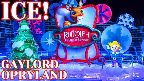Ice Featuring Rudolph The Red Nosed Reindeer At Gaylord Opryland Was Awesome And Just 9