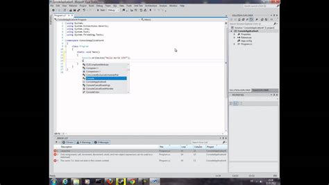 let s learn c folge 1 hello world tutorial youtube