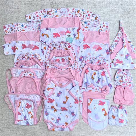 Jual 36 Pcs Paket Hemat Bayi Baru Lahir Baju Celana Dan Perlengkapan
