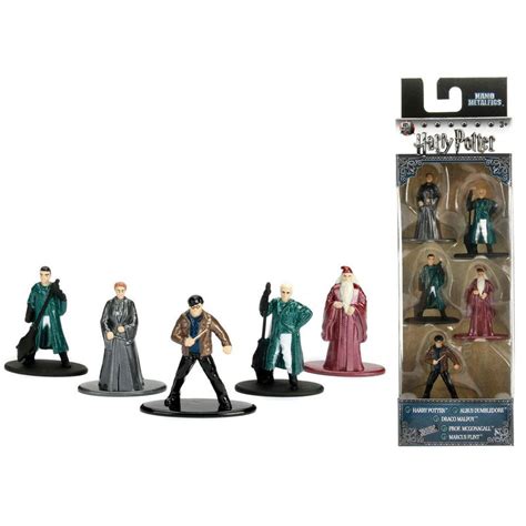 Pack 5 figurines en métal Harry Potter set 4cm Jus de citrouille