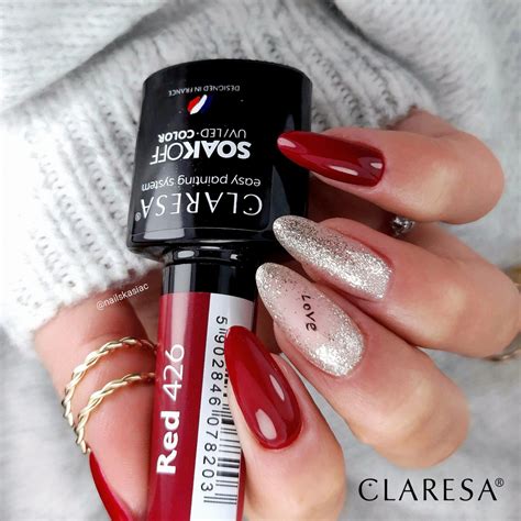 CLARESA LAKIER HYBRYDOWY 5g RED 426 JJ Cosmetics Centrum Kosmetyczne