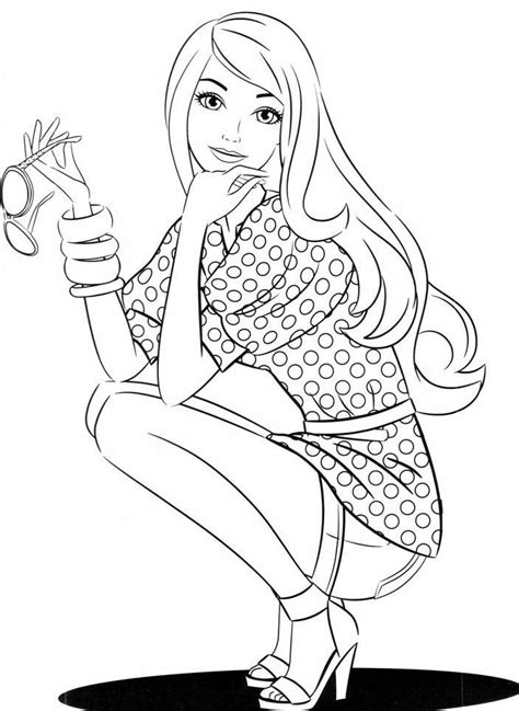 Pin By Renata On Barbie Coloring Barbie Coloring Pages Barbie