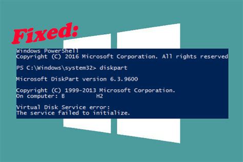 fix virtual disk service error the file system is incompatible minitool partition wizard
