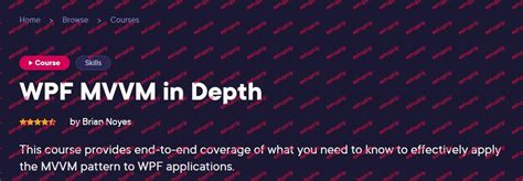 WPF MVVM In Depth Eshoptrip