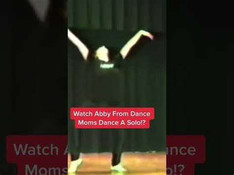 Watch Abby Lee Miller From Dance Moms Perform A Solo As A Teenager