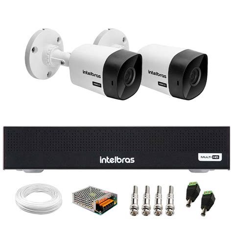 Kit C Meras Intelbras Vhc B Hd P Vis O Noturna M Resistente