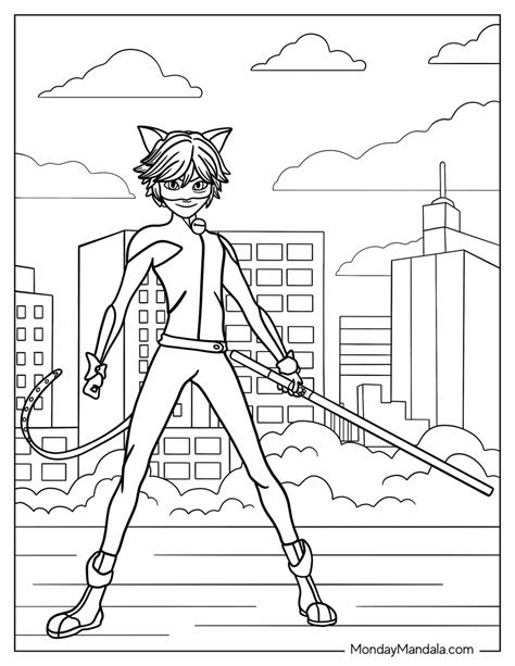 Miraculous Ladybug Coloring Pages Free Pdf Printables