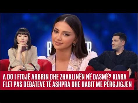 A do ftojë Arbrin dhe Zhaklinën në dasmë Kiara flet pas debateve të
