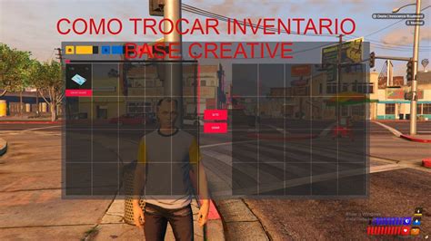Fivem Como Trocar O Inventario Base Creative Youtube