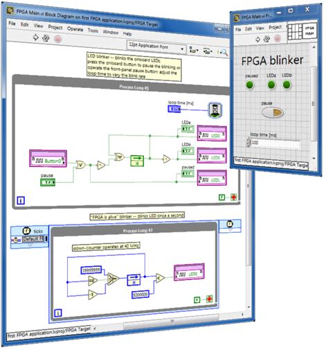 close fpga vi reference
